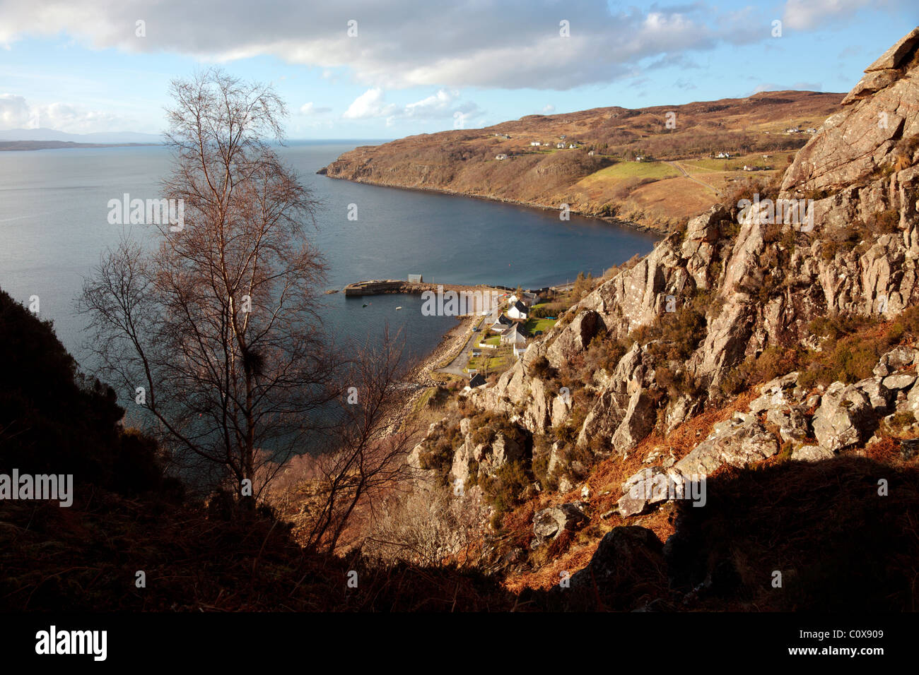 Diabaig Wester Ross Scotland UK from the coast path from Alligin Shuas ...