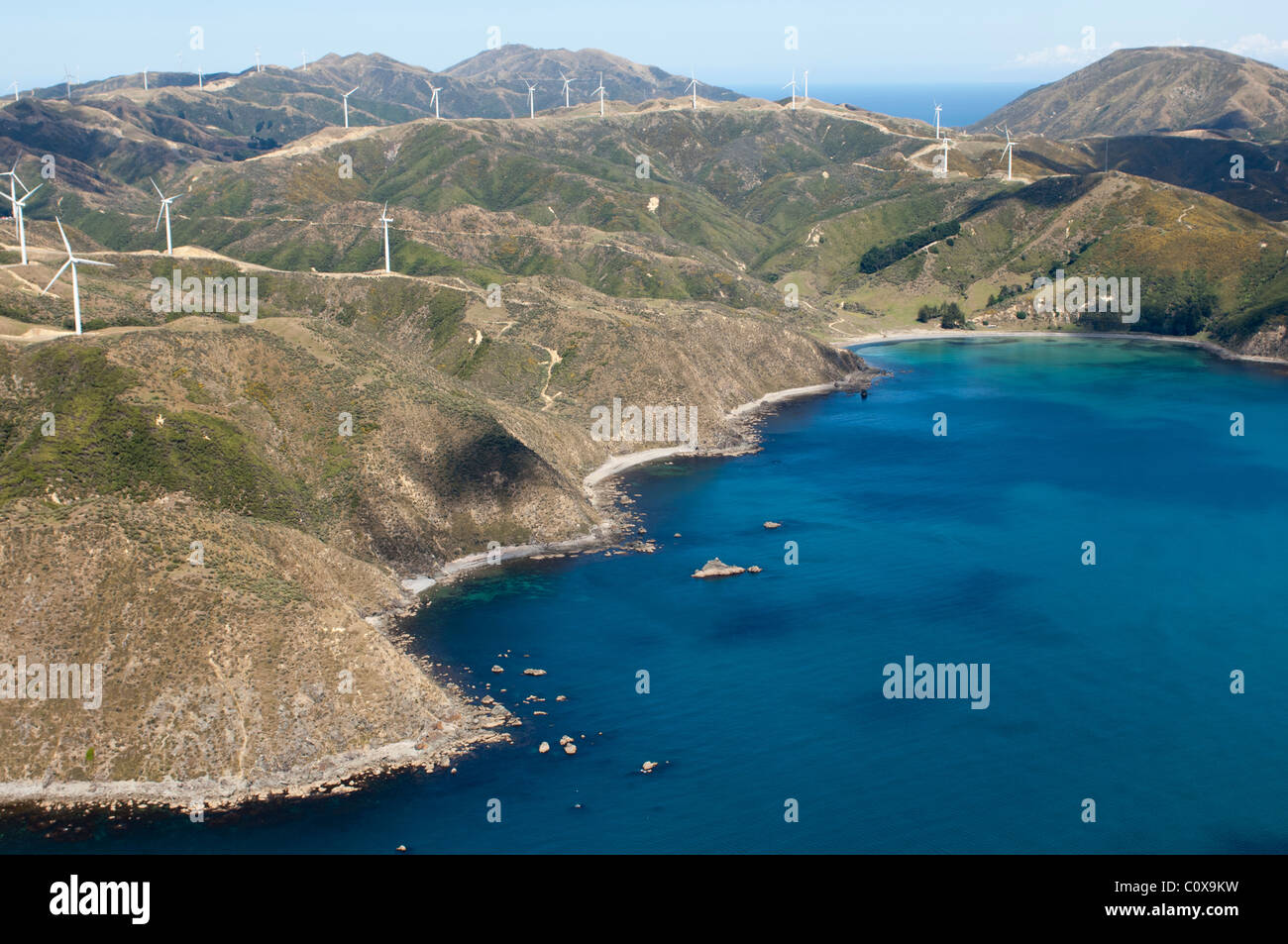 Wellington wind turbine hi-res stock photography and images - Alamy
