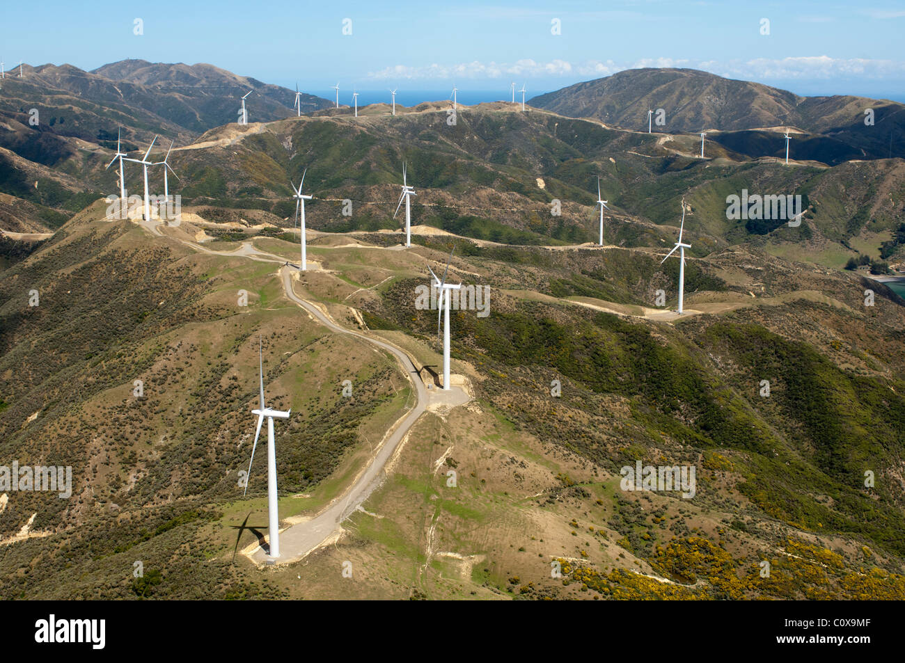 Wellington wind turbine hi-res stock photography and images - Alamy
