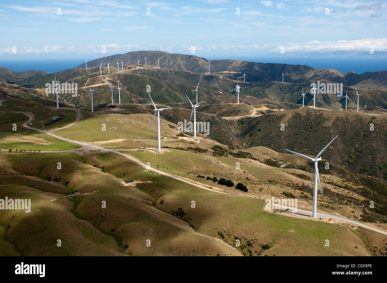 Wellington wind turbine hi-res stock photography and images - Alamy