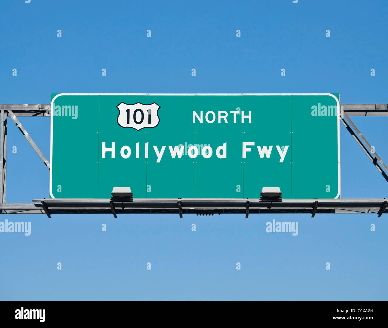 101 freeway sign hi-res stock photography and images - Alamy