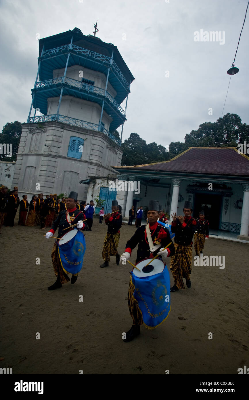 Sekaten Tradition of Surakarta Palace Central Java Indonesia Stock ...