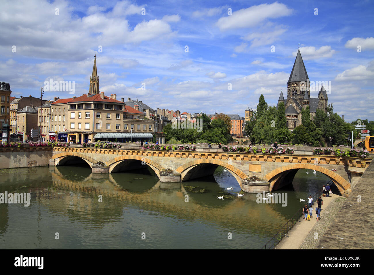 Metz city in Lorraine, France Stock Photo - Alamy