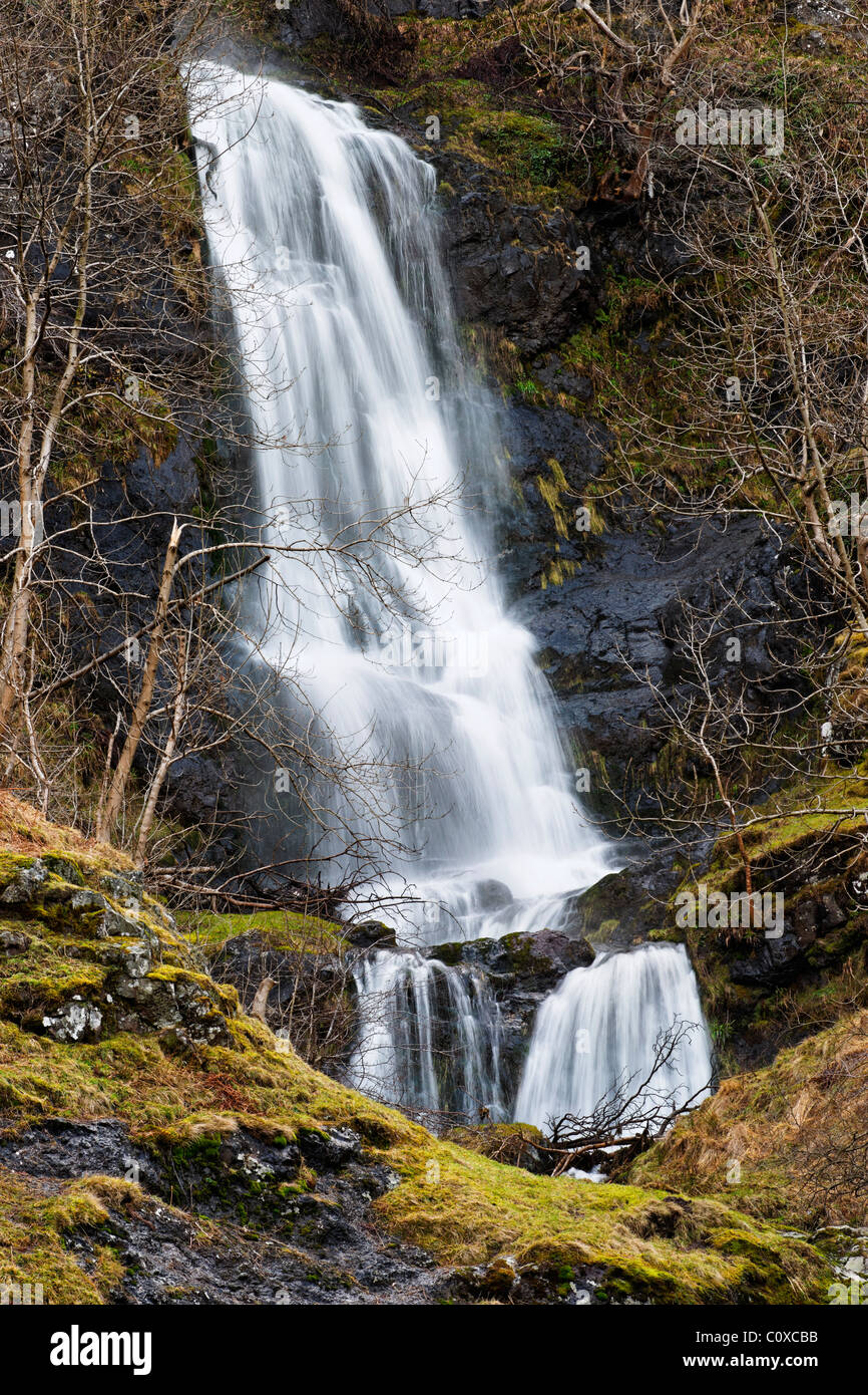 The Spout of Craighorn Waterfall, Alva Glen, Alva, Clackmannanshire ...