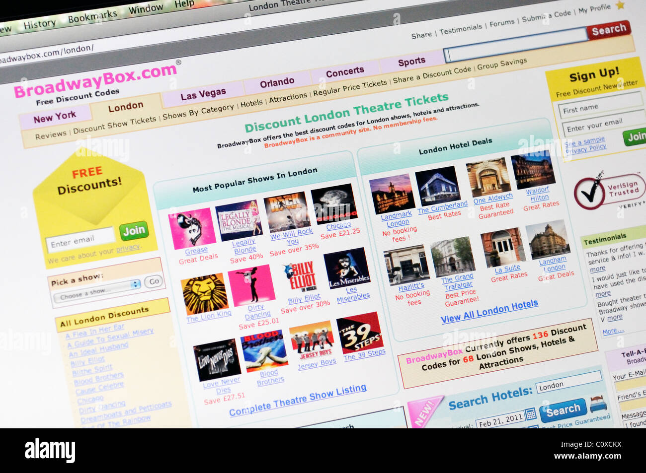 Nyc broadway show hi-res stock photography and images - Alamy