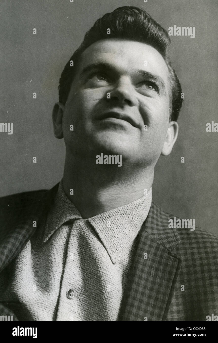 CONWAY TWITTY (1933-1993) US Country singer and film actor in 1958 ...