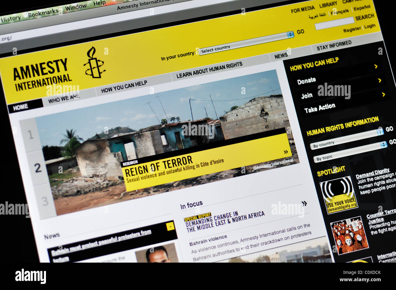 Amnesty international hi-res stock photography and images - Alamy