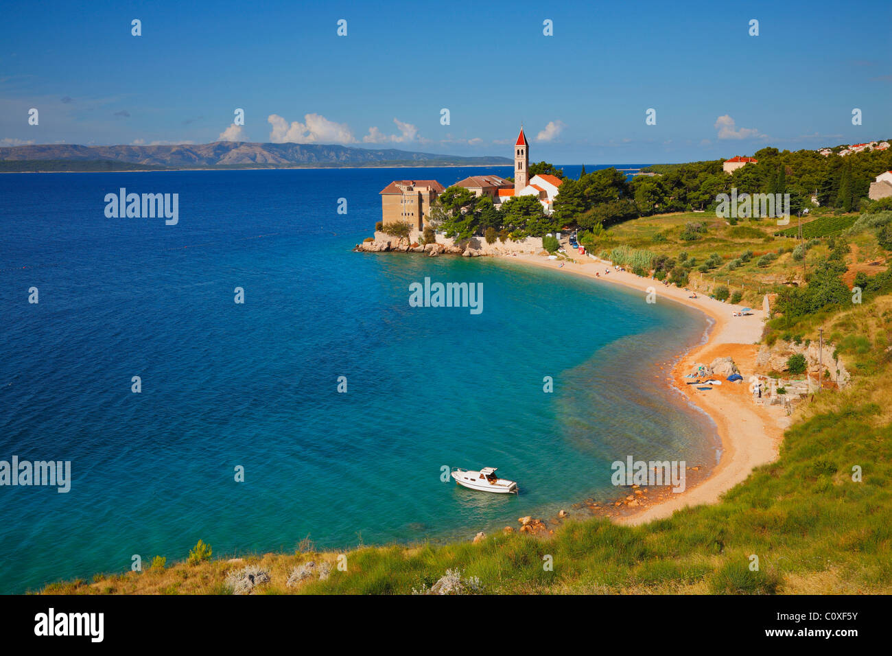 Bol Croatia, Christian Monastery Stock Photo - Alamy
