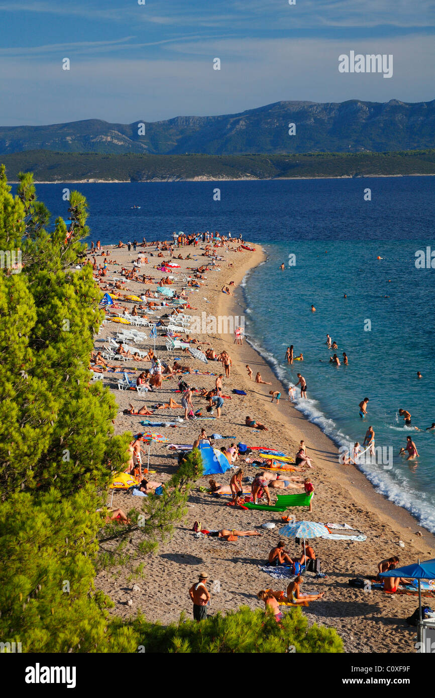 Bol croatia beach hi-res stock photography and images - Alamy