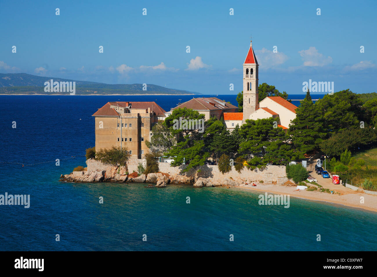 Bol Croatia, Dominican Monastery Stock Photo - Alamy