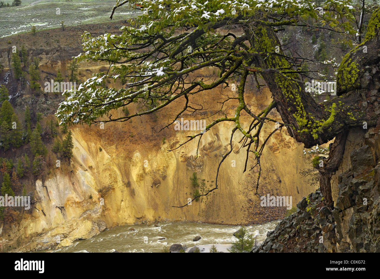 Yellowstone river aerial hi-res stock photography and images - Alamy
