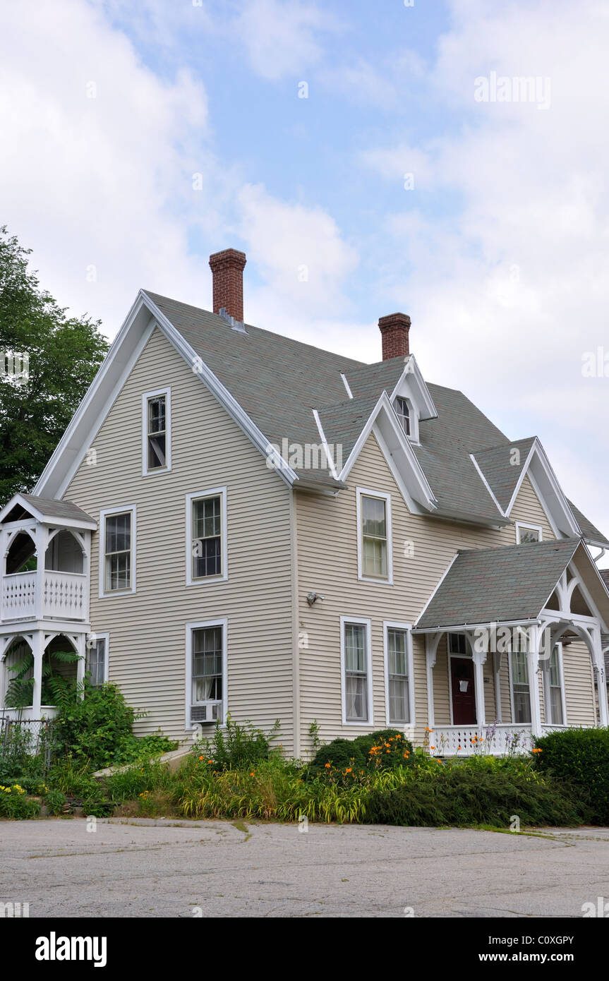 Typical house, Connecticut, New England, USA Stock Photo - Alamy