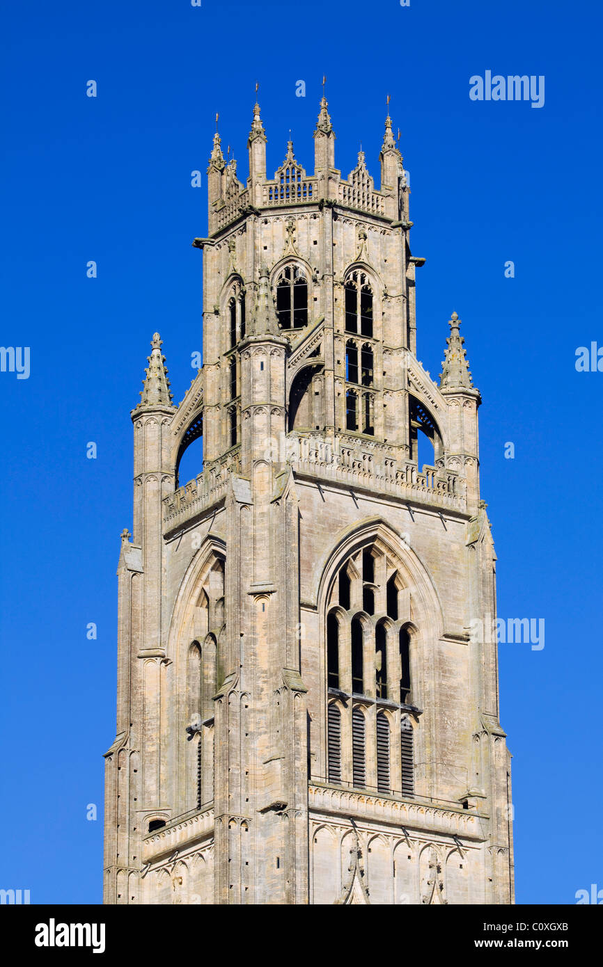The tower of St Botolph's Church in Boston, Lincolnshire. The church is ...