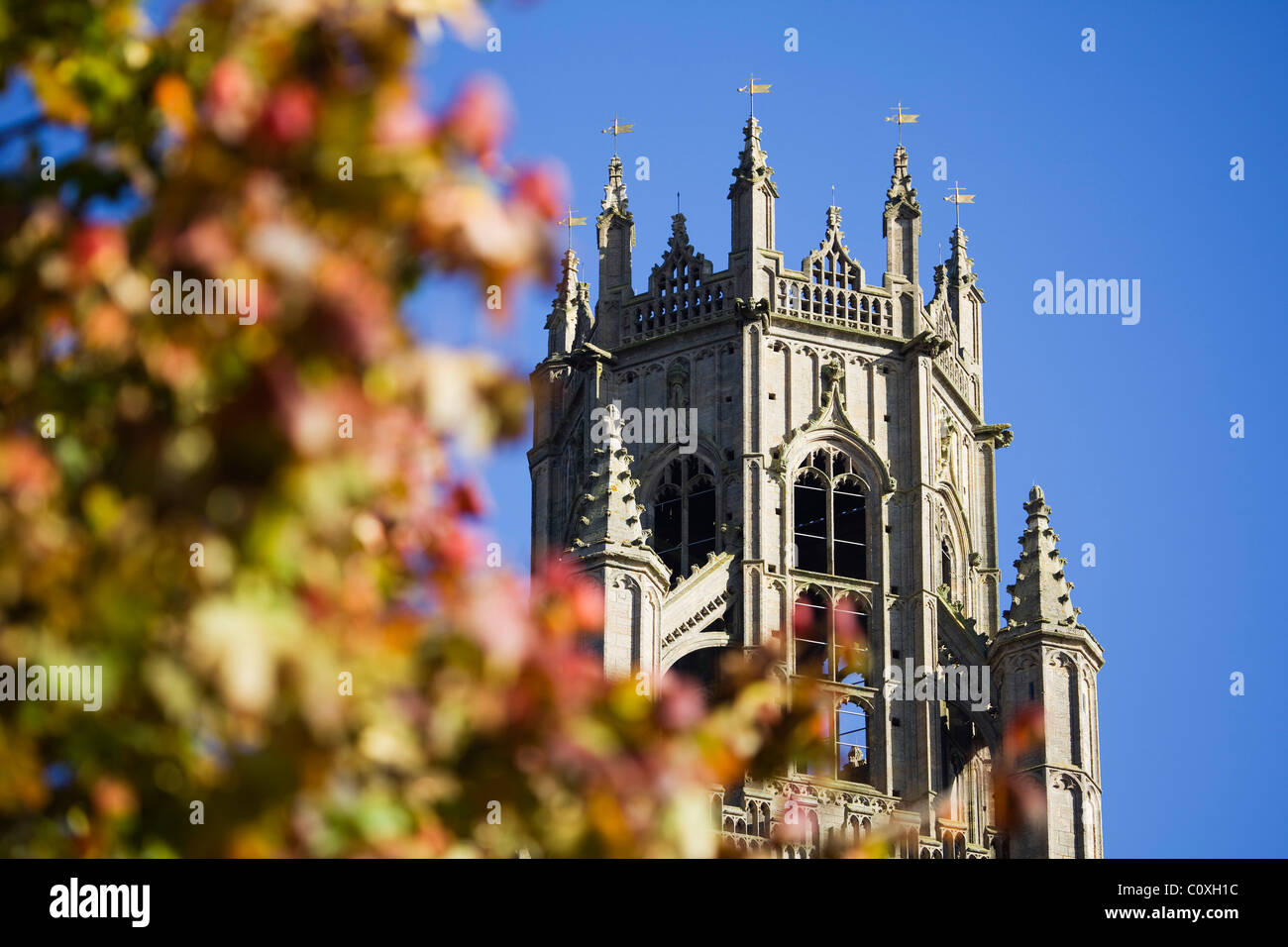 The tower of St Botolph's Church in Boston, Lincolnshire. The church is ...