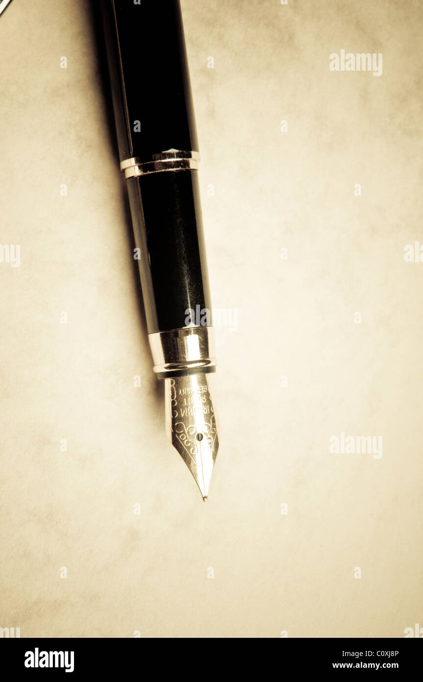 classical fountain pen Stock Photo - Alamy