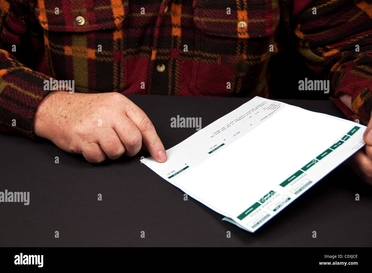 Bank cheque accounts hi-res stock photography and images - Alamy
