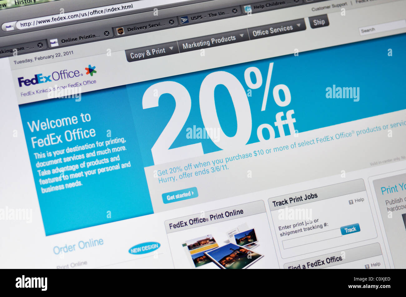 Fedex site hi-res stock photography and images - Alamy