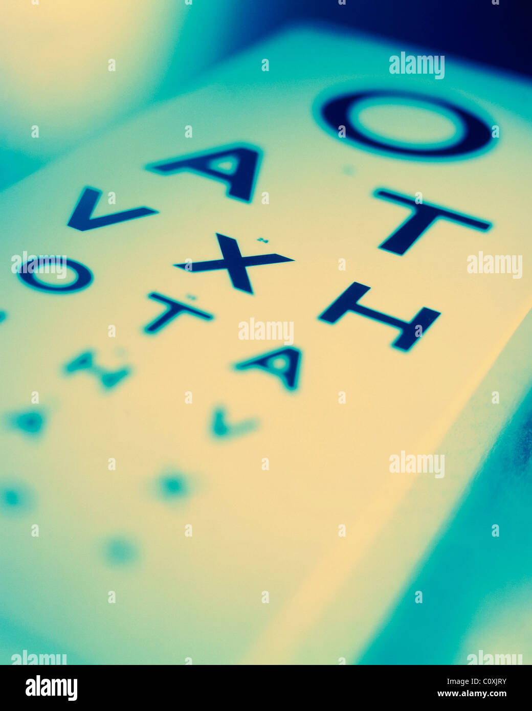 Optotypes hi-res stock photography and images - Alamy