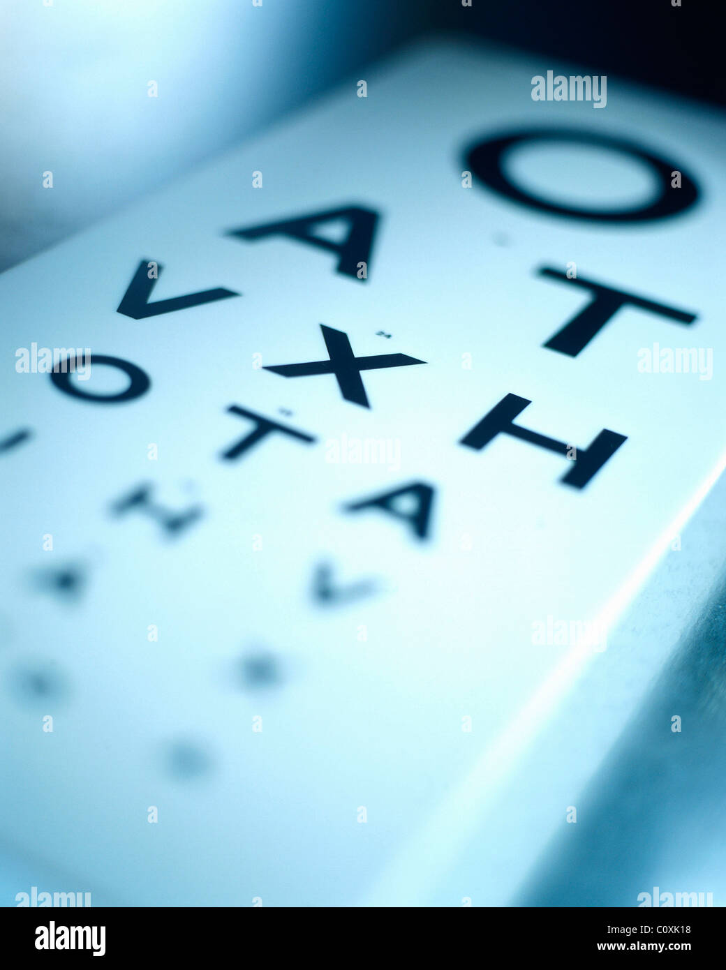 Reading acuity hi-res stock photography and images - Alamy