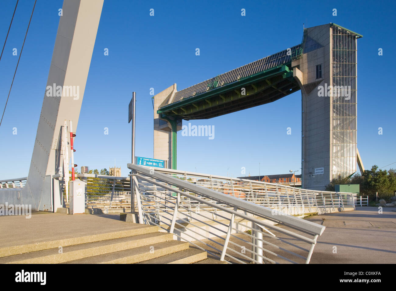The tidal barrier on the River Hull. Hull, East Yorkshire Stock Photo ...