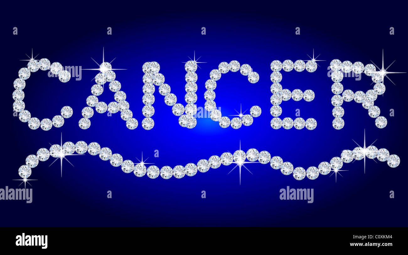 diamond zodiac cancer Stock Photo - Alamy