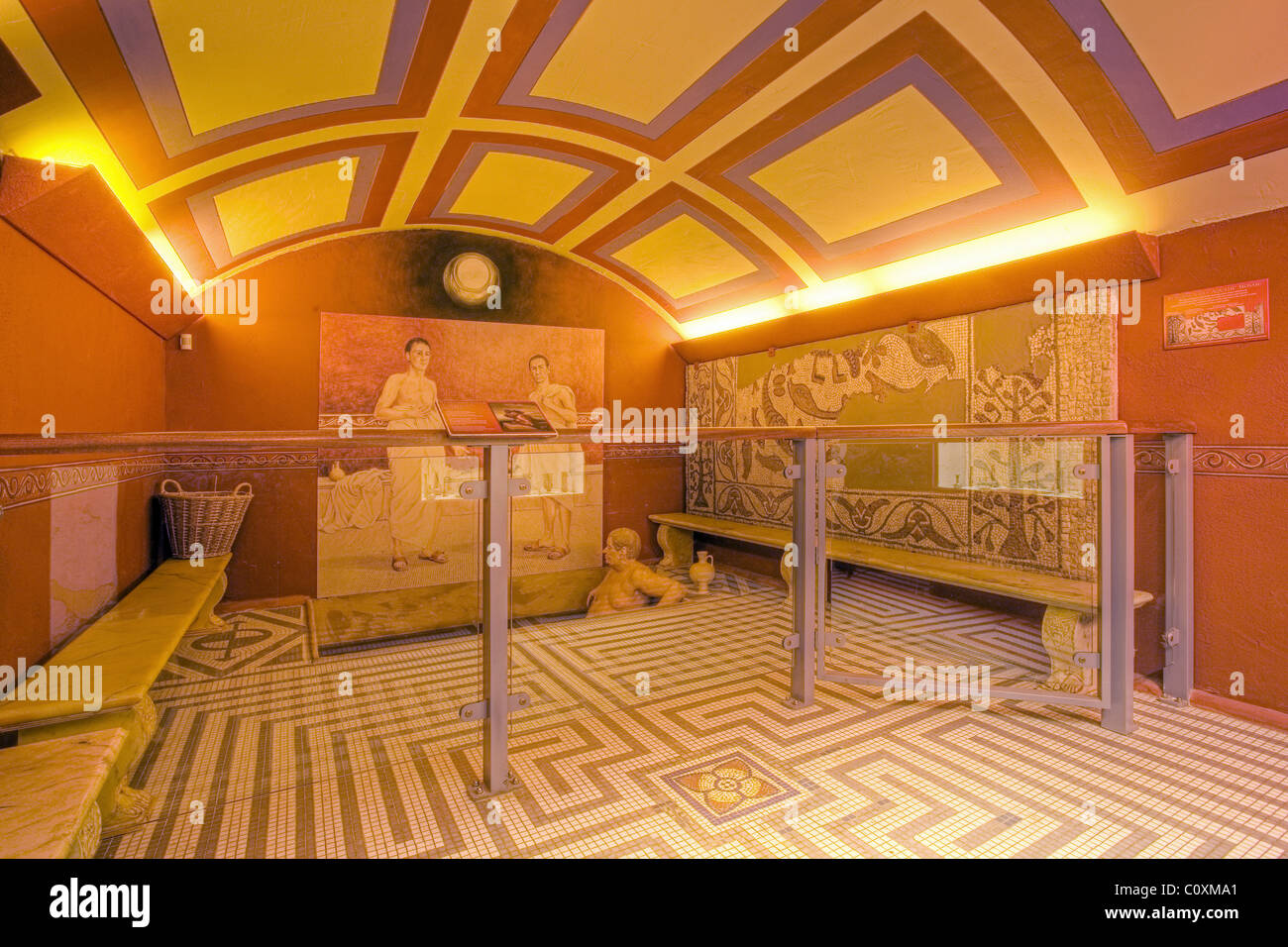 Inside the Hull and East Riding Museum of Archaeology. Hull, East ...