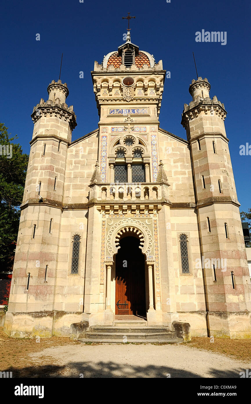 Chapel of the Moorish designed Villa Algerienne, Cap Ferret, department ...