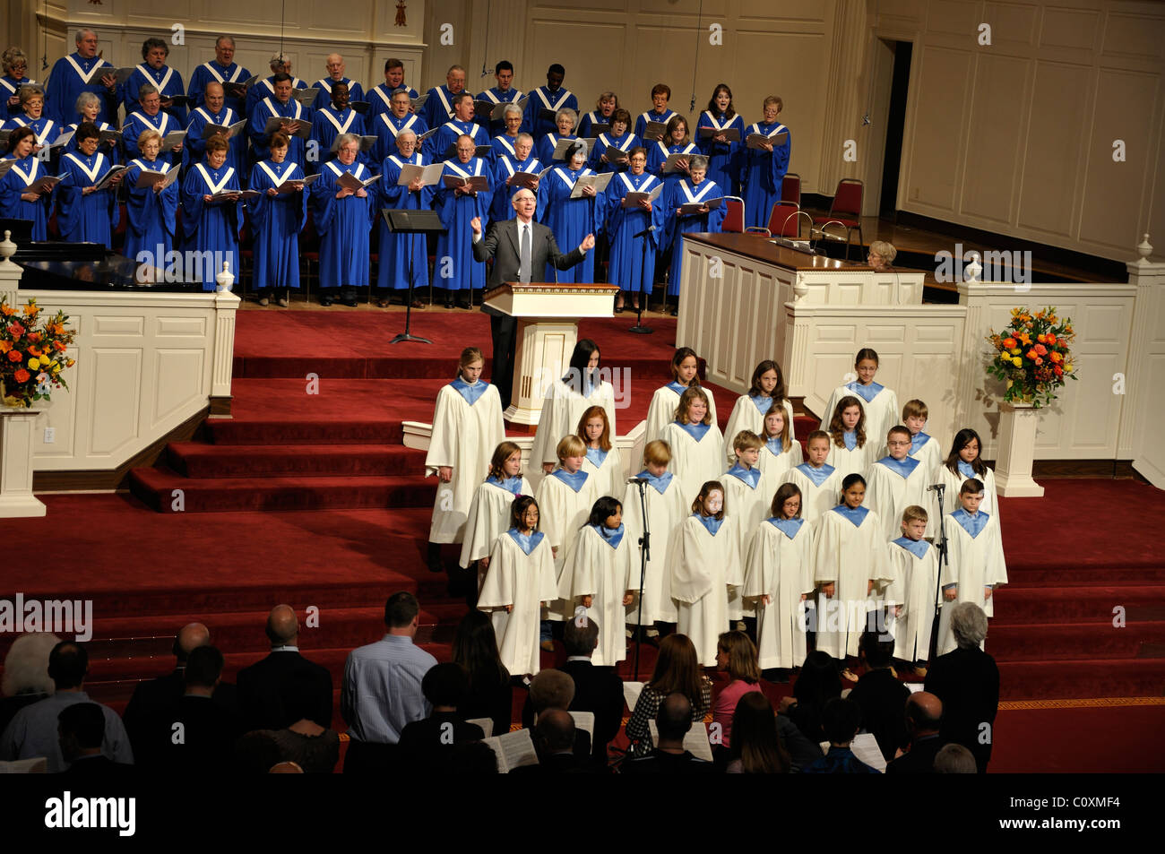 Traditional church choir Stock Photo - Alamy