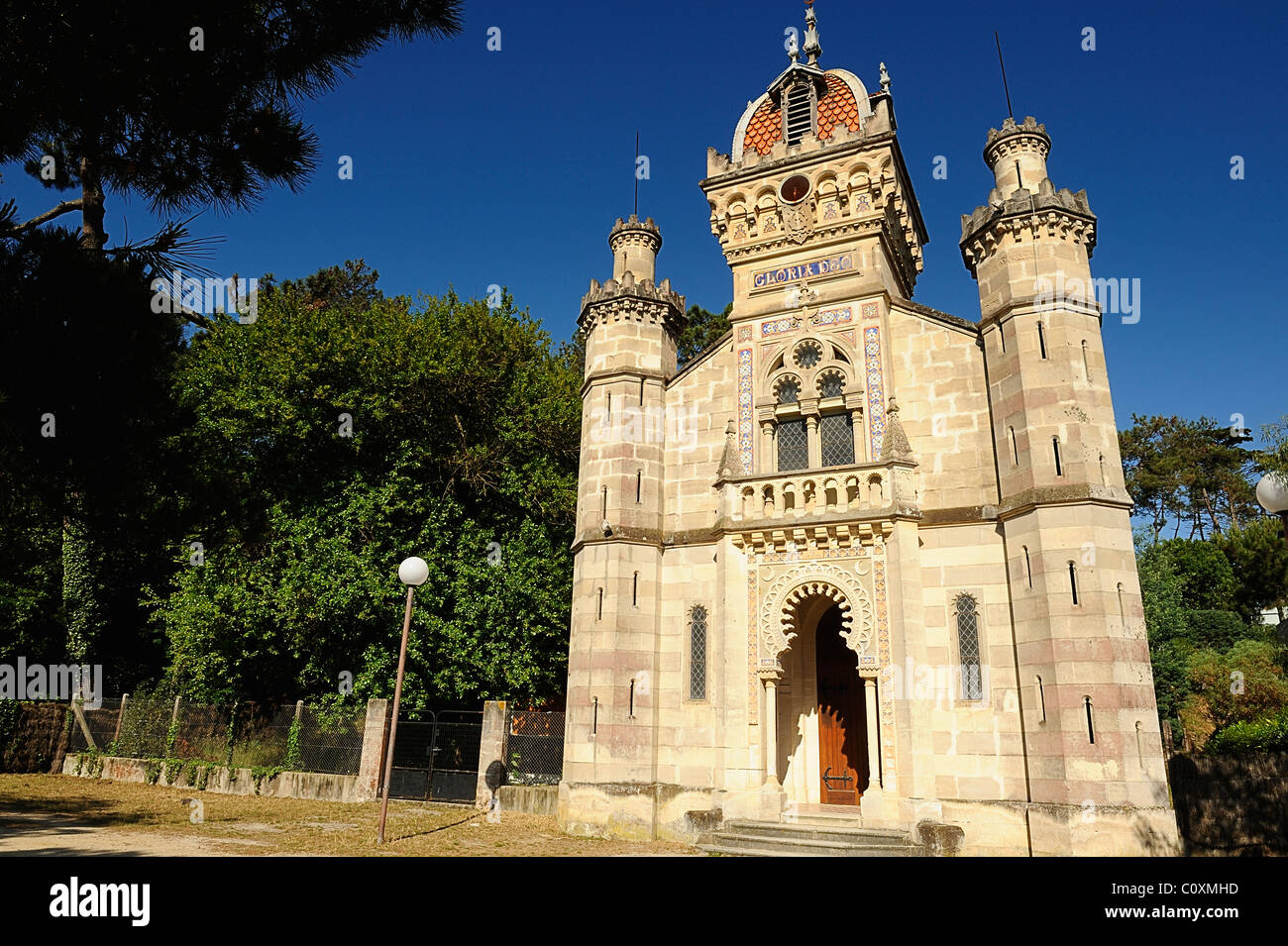 Chapel of the Moorish designed Villa Algerienne, Cap Ferret, department ...