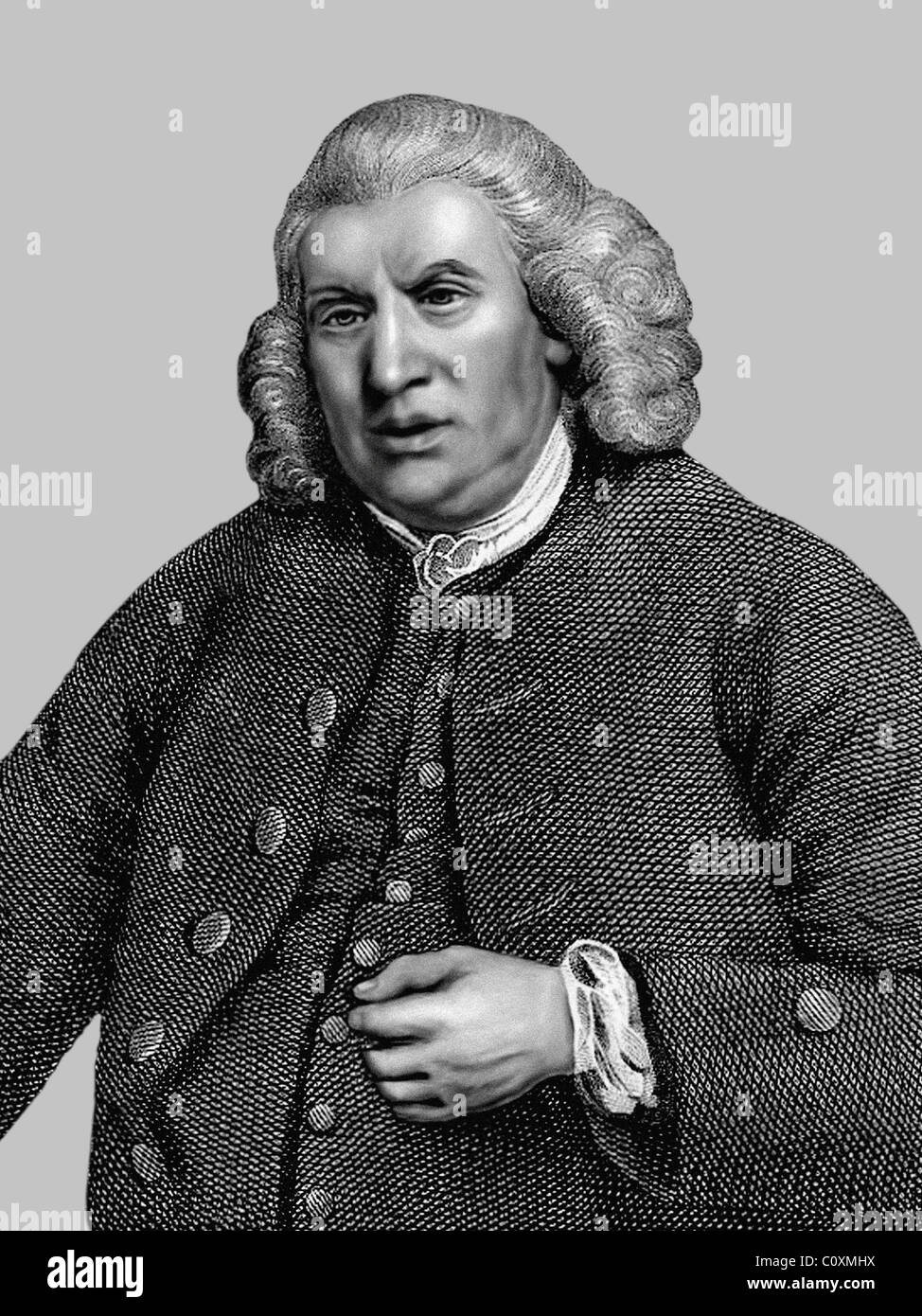 Engraving of dr samuel johnson hi-res stock photography and images - Alamy