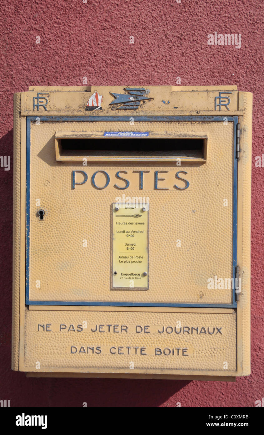 French Post Box Stock Photos & French Post Box Stock Images - Alamy