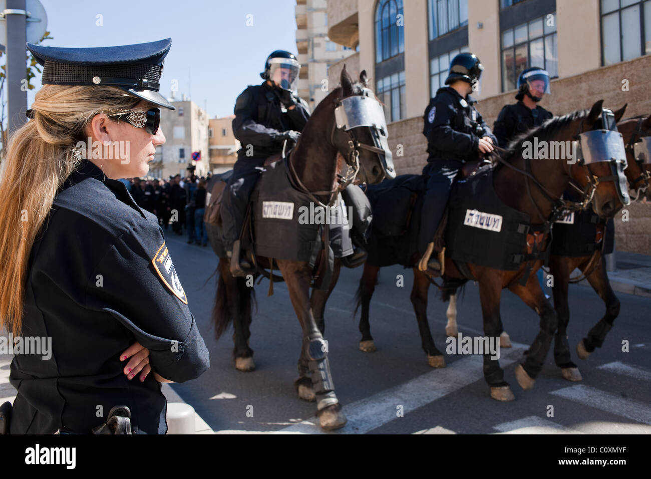 Michael Ben-Ari and right-wing activists Itamar Ben-Gvir and Baruch ...