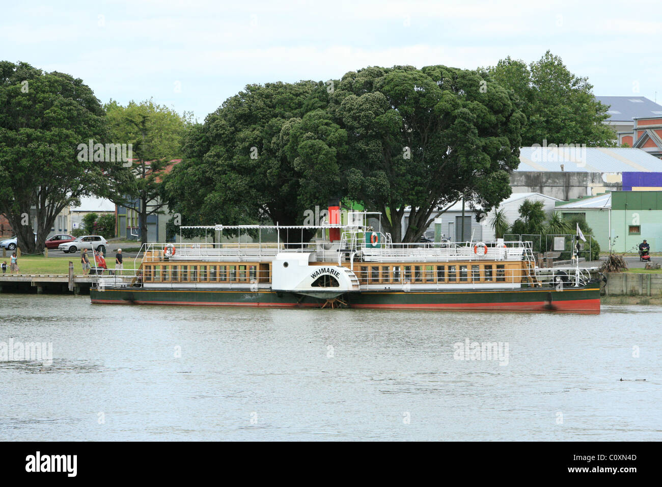 Replica steamboat Waimarie at Whanganui wanganui North Island New ...