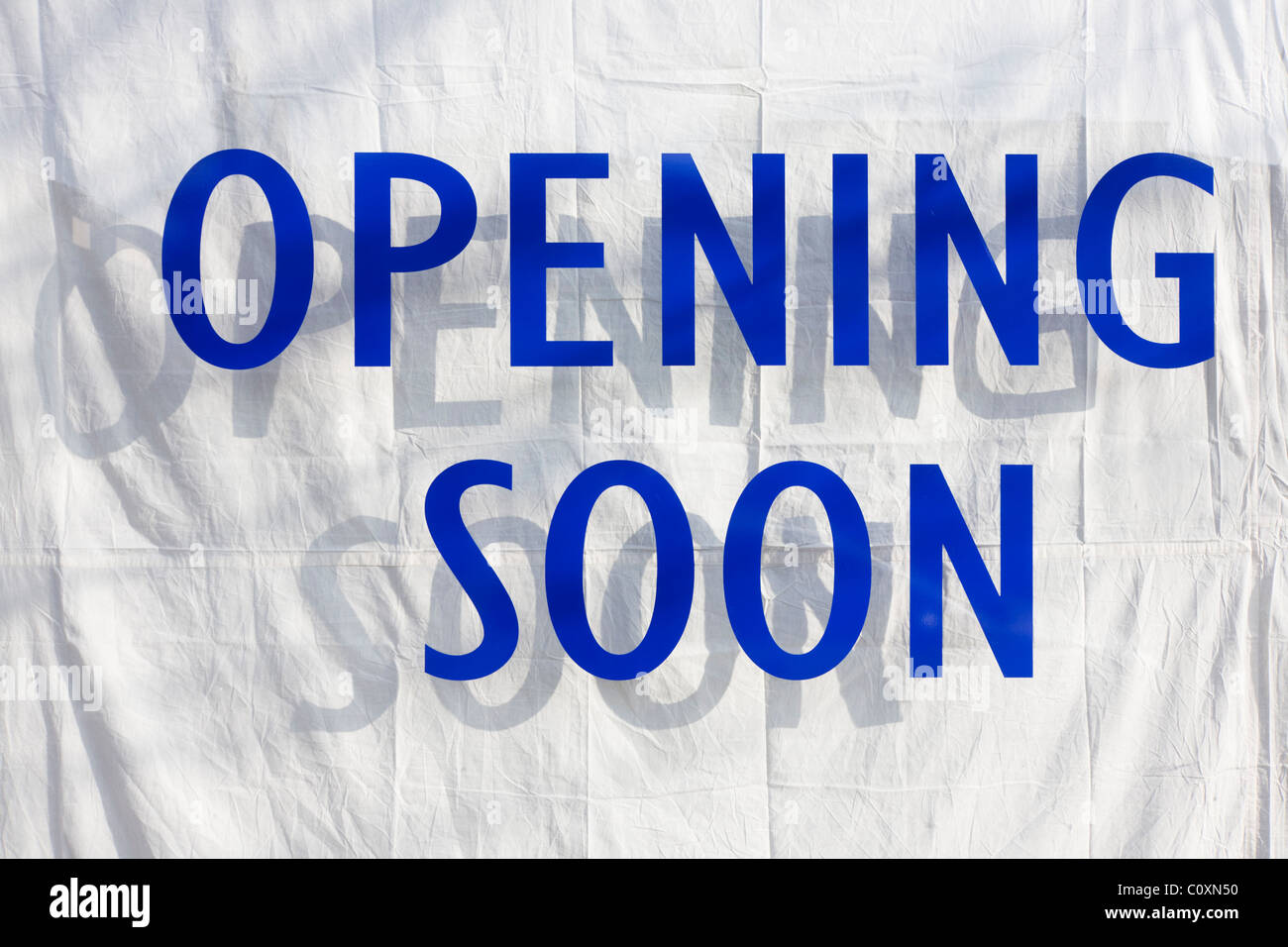 New business opening soon hi-res stock photography and images - Alamy
