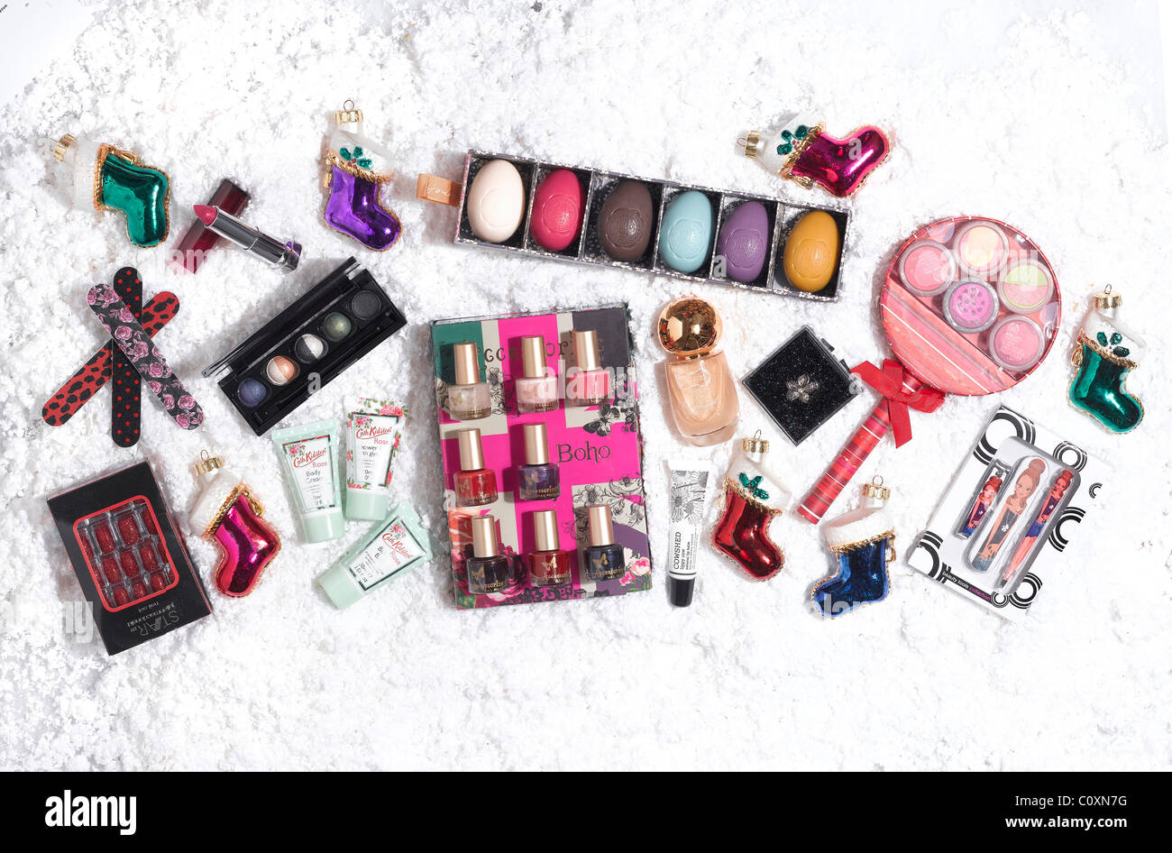 Styled studio still-life cosmetics Stock Photo - Alamy