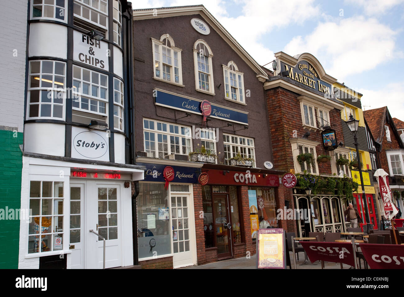 Salisbury fish chips hi-res stock photography and images - Alamy