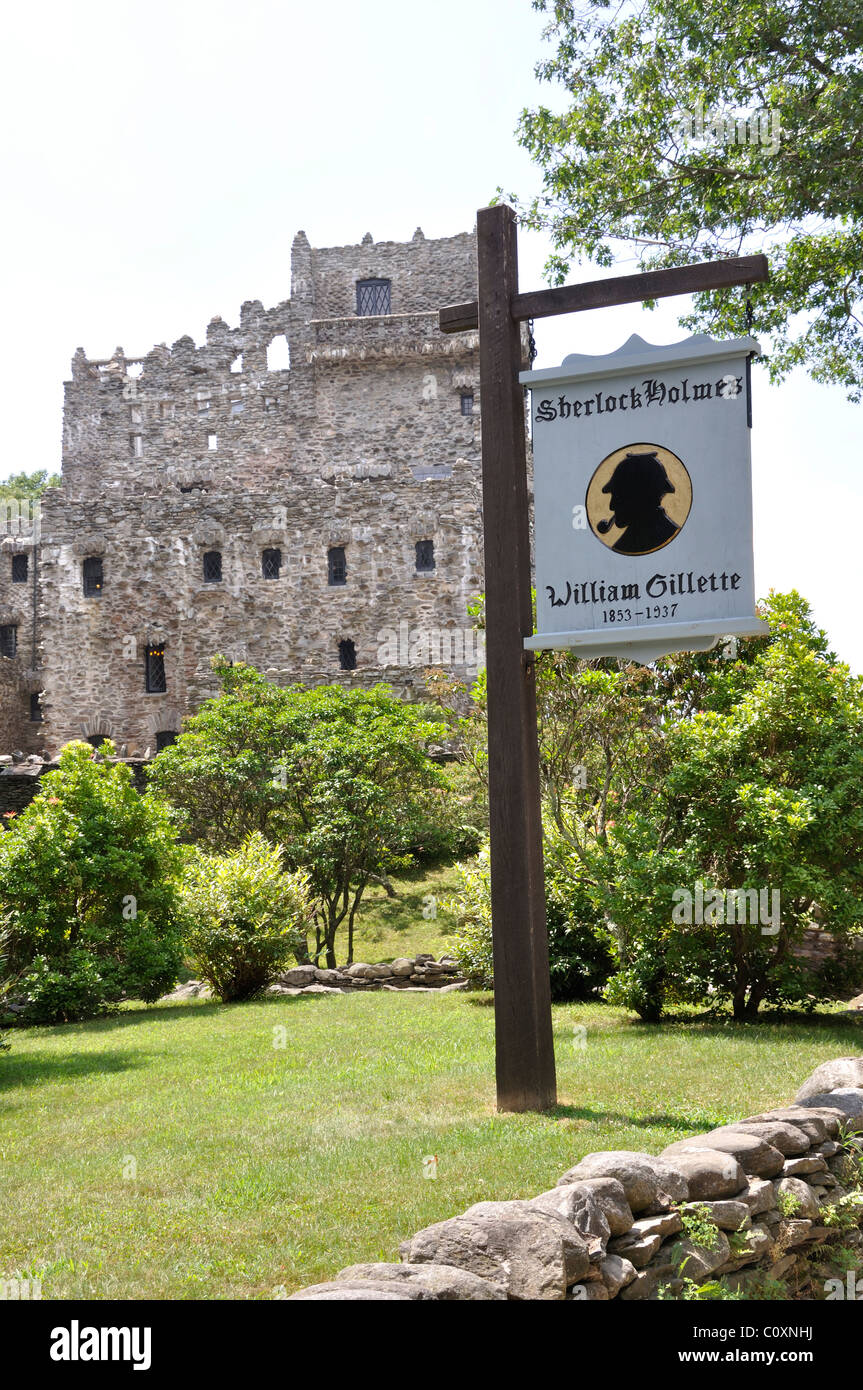 Gillette Castle in East Haddam, Connecticut - former home to famous ...