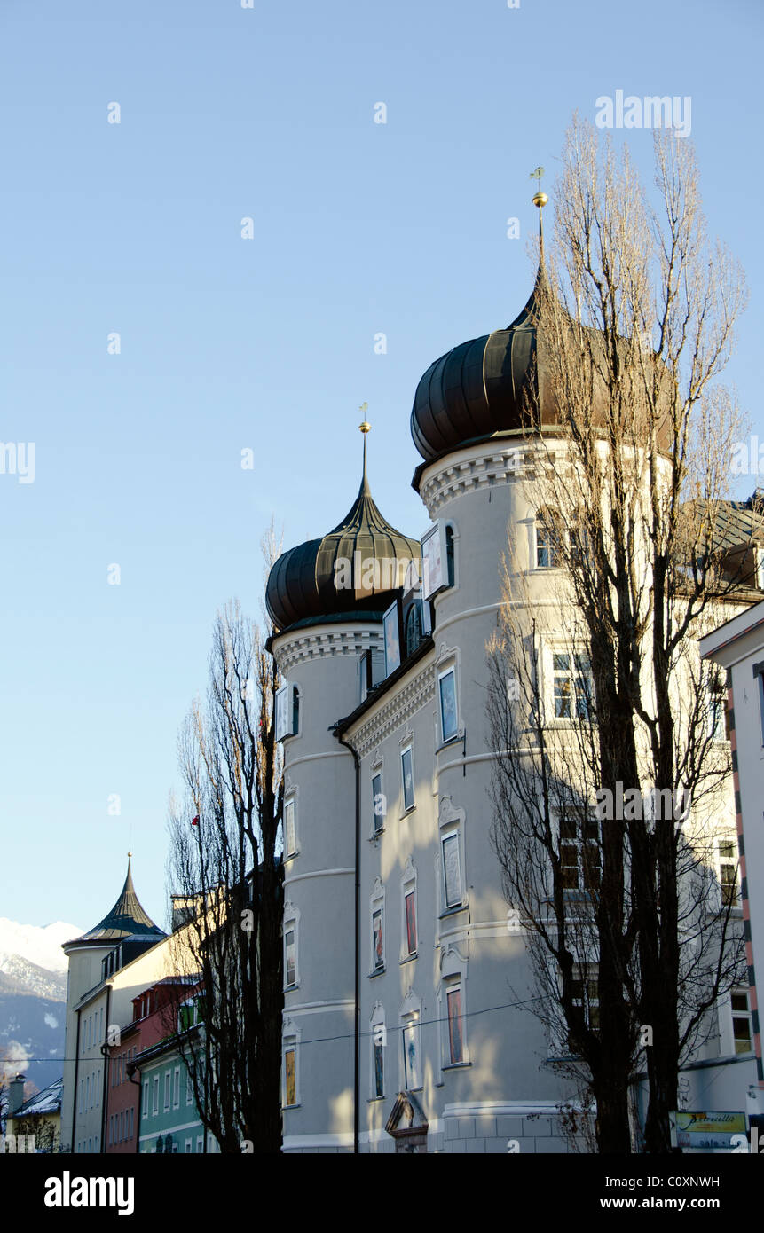 Architecture of Lienz in Austria Stock Photo - Alamy