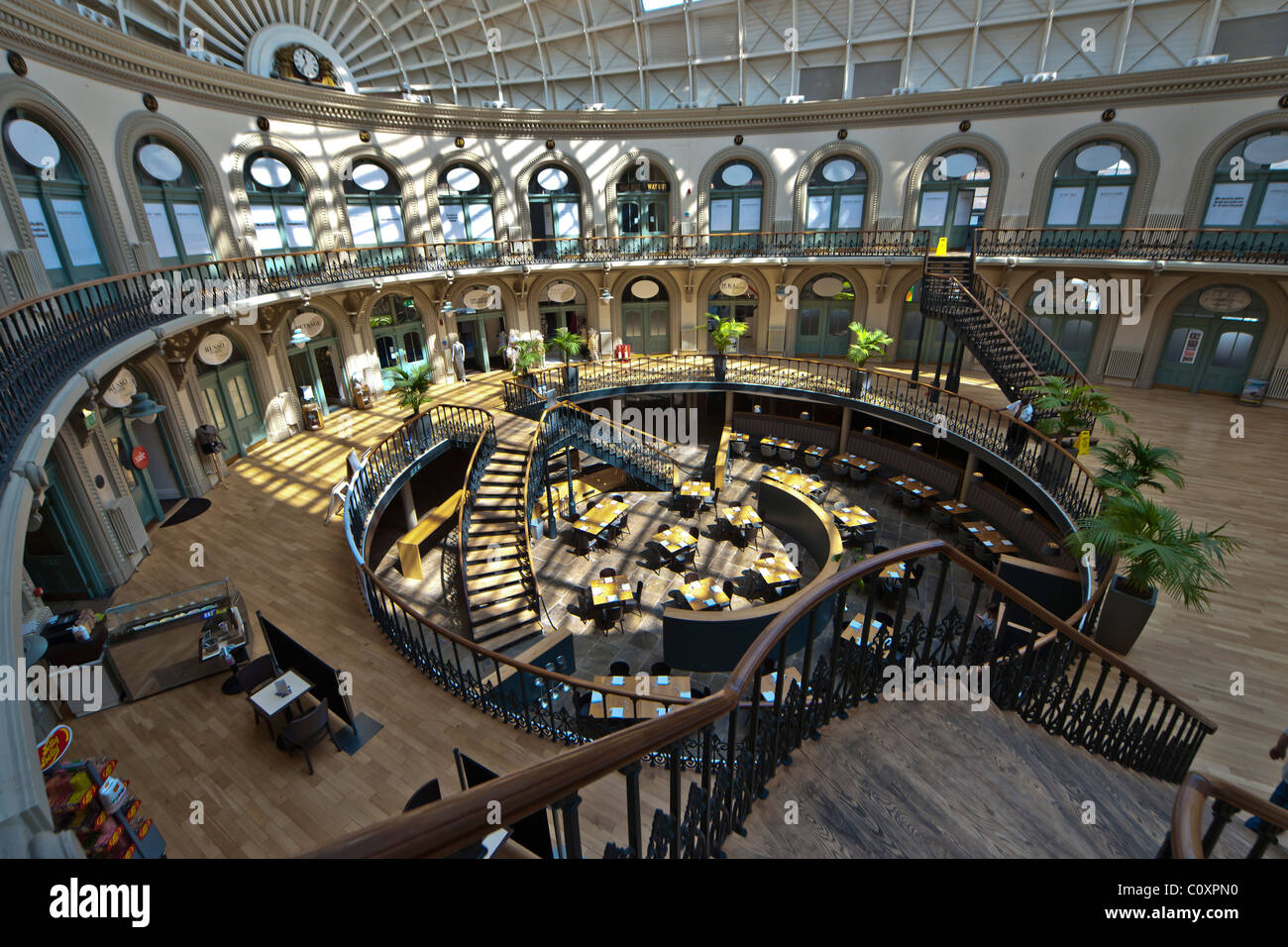 Leeds Corn Exchange Stock Photo - Alamy