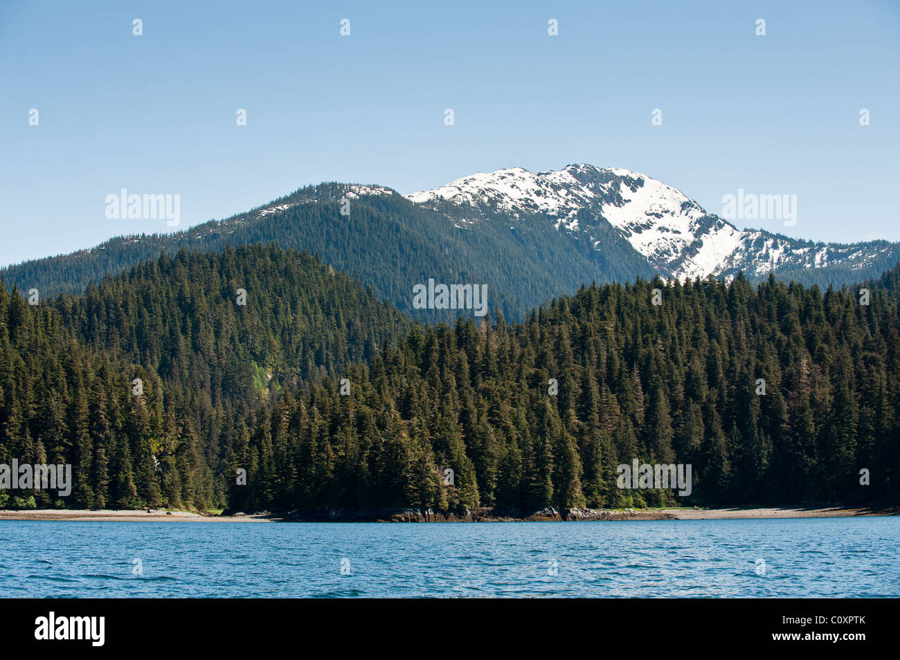 Alaska. Windham Bay and the Chuck River Wilderness Area, Tongass ...