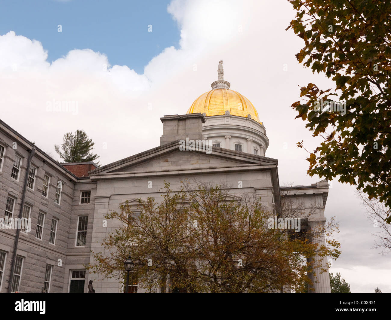 State Capital Building in Montpelier Vermont USA Stock Photo - Alamy
