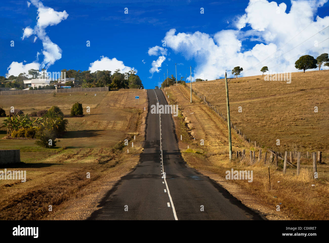 Australian Outback with Clouds during Winter Stock Photo - Alamy