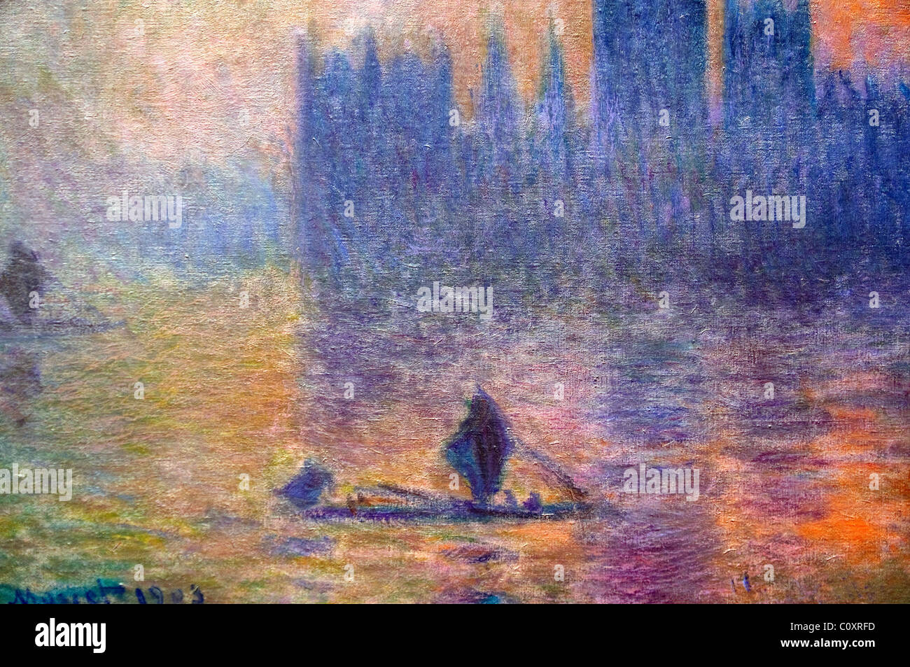 Claude monet pintura hi-res stock photography and images - Alamy