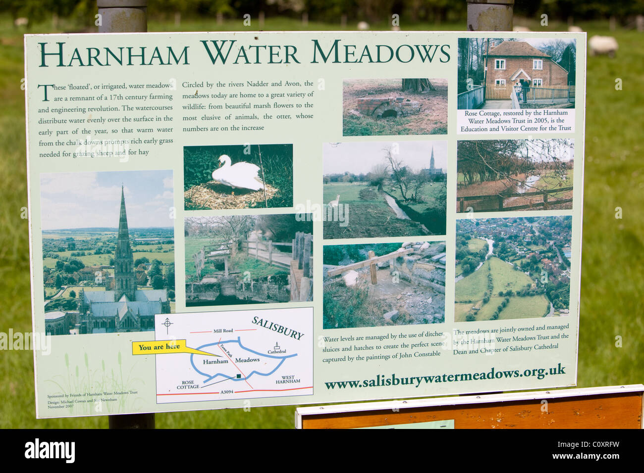 Tourist Information sign Salisbury Wiltshire UK Stock Photo - Alamy