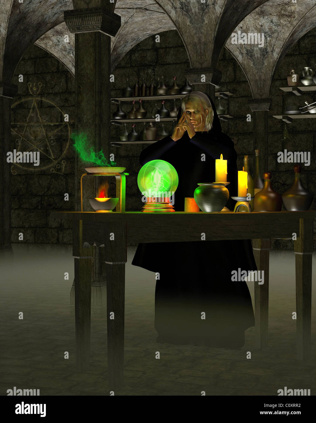 Wizard laboratory hi-res stock photography and images - Alamy