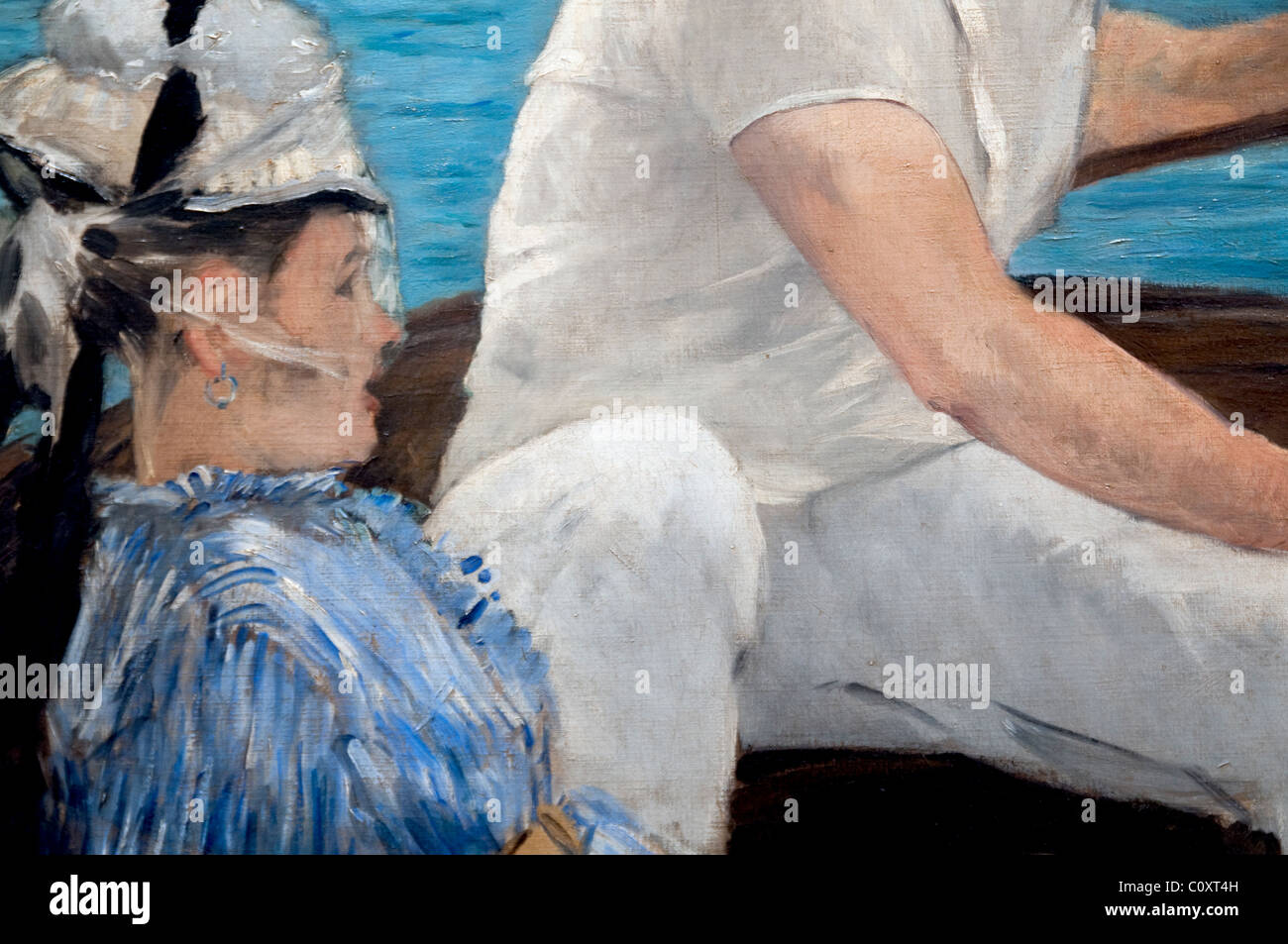 Boating edouard manet hi-res stock photography and images - Alamy