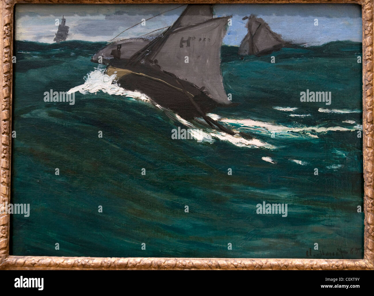 La Ola Verde De Claude Monet Claude Monet, Beautiful Paintings,