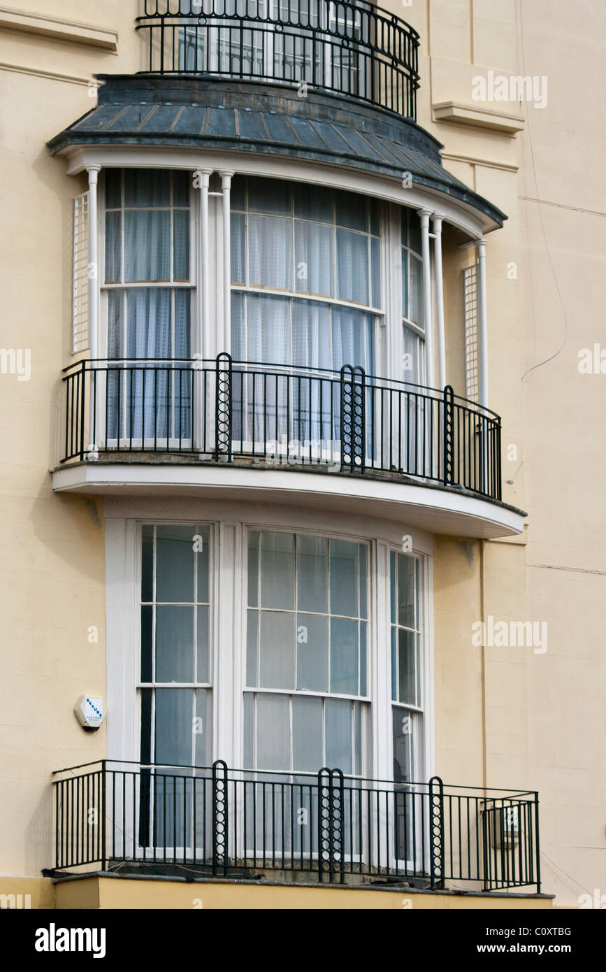 Balconies windows england uk hi-res stock photography and images - Alamy