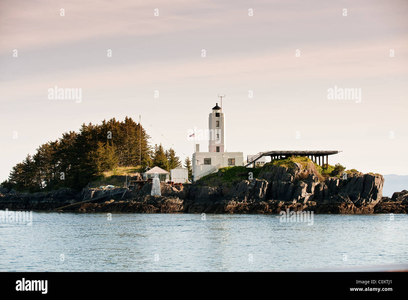 Five Finger Lighthouse, Five Finger Islands, Inside Passage, Frederick ...
