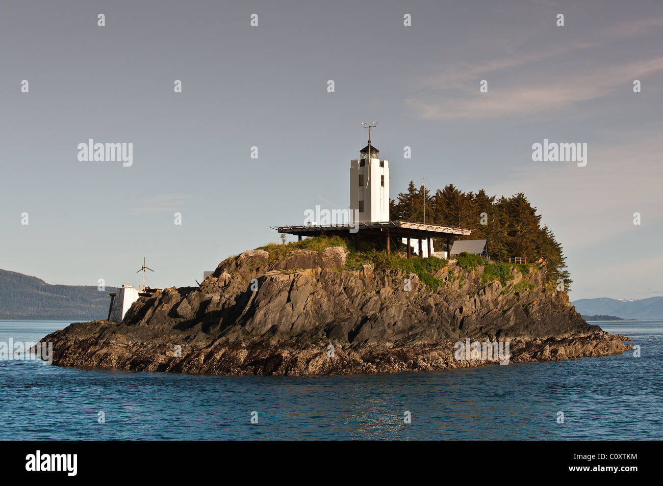 Five Finger Lighthouse, Five Finger Islands, Inside Passage, Frederick ...